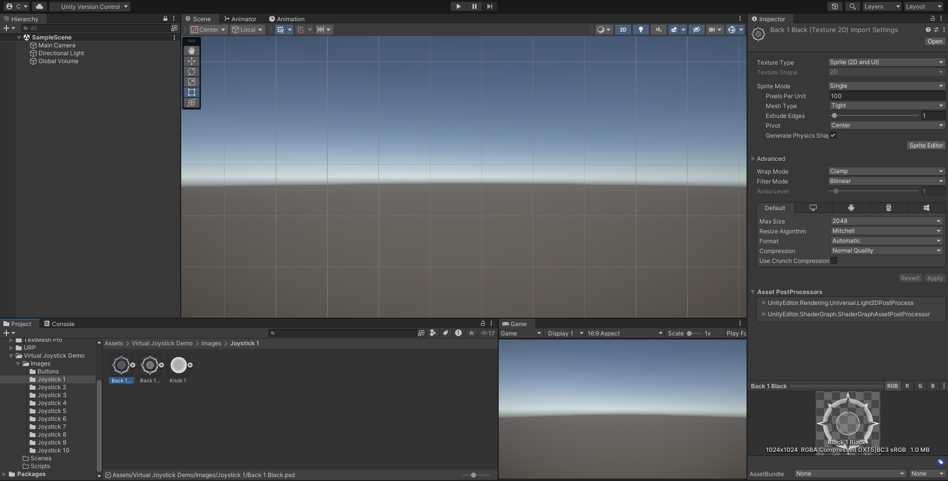 Unity2022（LTS）虚拟摇杆实现_unity 虚拟摇杆-CSDN博客