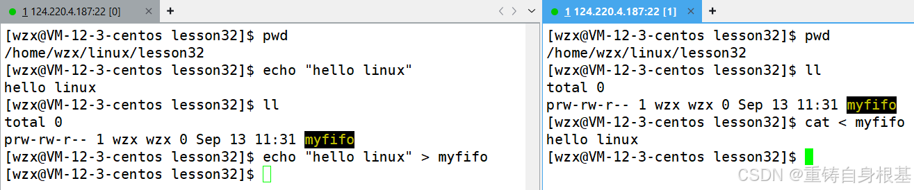 【linux】进程间通信（二）命名管道，mkfifo_mkfifo命名管道-CSDN博客