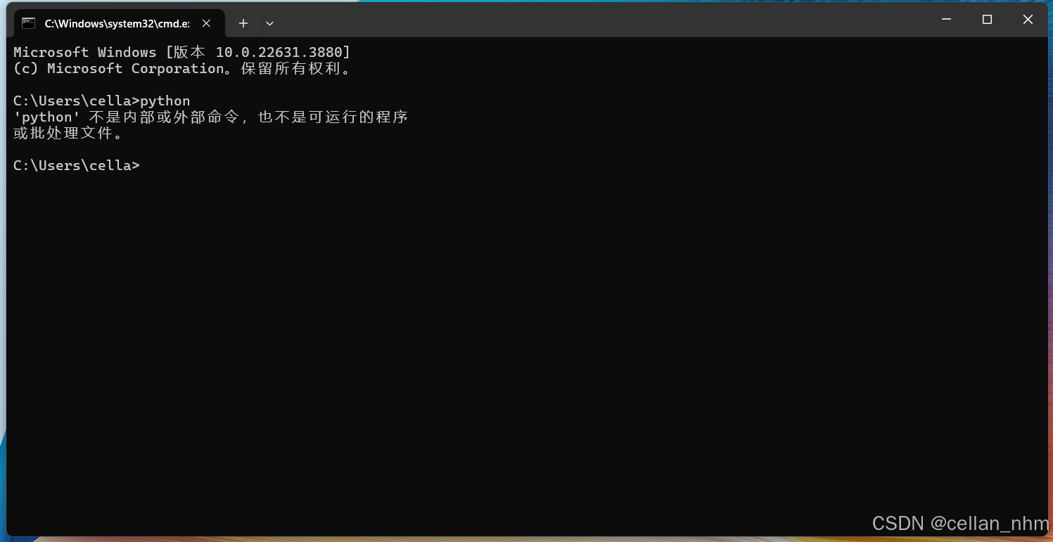 Python安装与环境变量配置python安装配置环境变量 Csdn博客