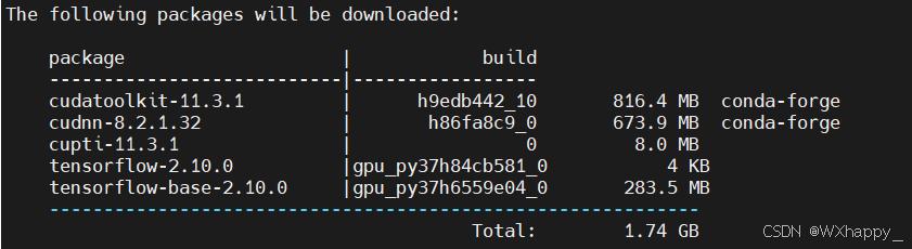 纯小白tensorflow2.10连接gpu记录，超简单方法解决_tensorflow2.10配什么版本cuda-CSDN博客