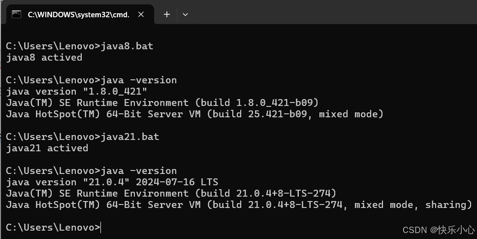 Windows利用bat脚本切换jdk版本_切换jdk path 脚本-CSDN博客