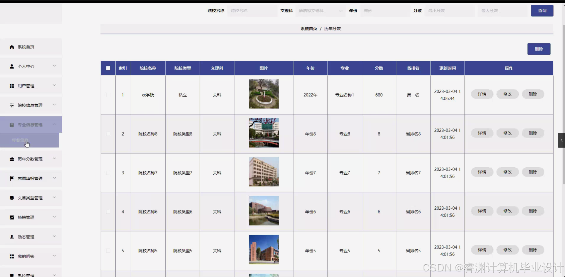 开题flask框架高考志愿填报推荐系统（程序论文python）高考志愿推荐系统的用户端设计与实现开题报告csdn Csdn博客