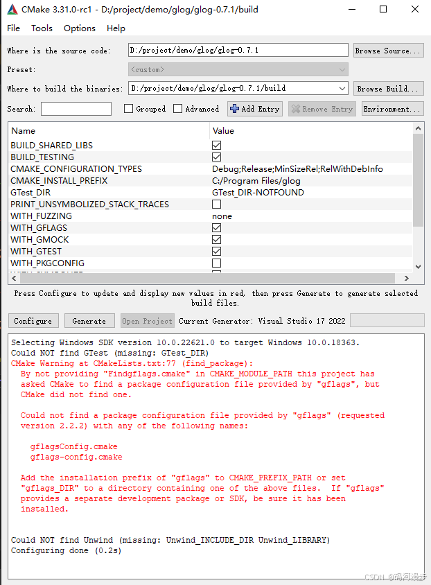 编译Glog日志动态库_libglog-CSDN博客