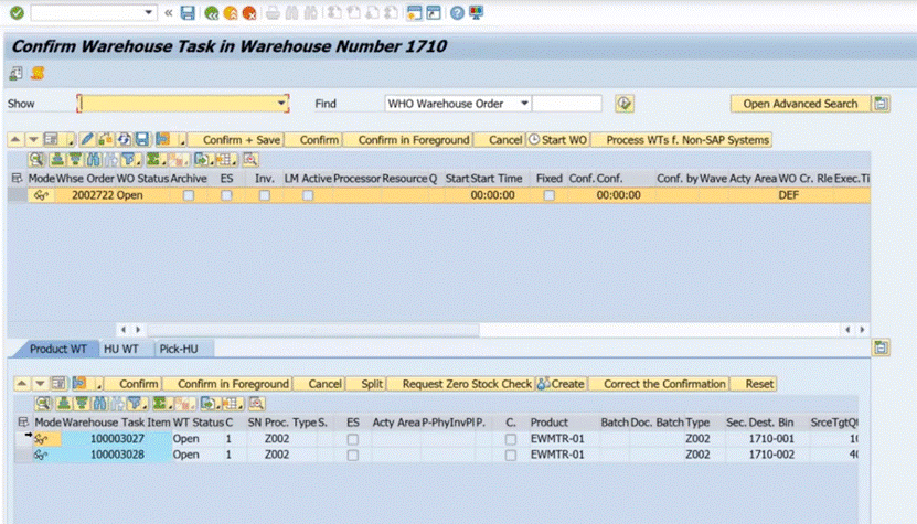 SAP EWM初阶之Warehouse Order & Warehouse Task_sap rfgun profile没有激活如何处理-CSDN博客