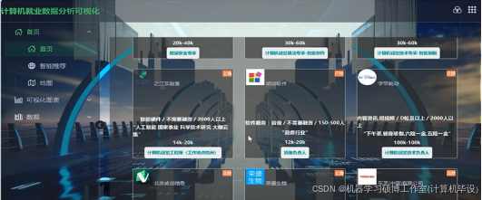 （计算机毕设选题推荐）基于大数据技术的计算机就业分析与研究 Csdn博客 7970