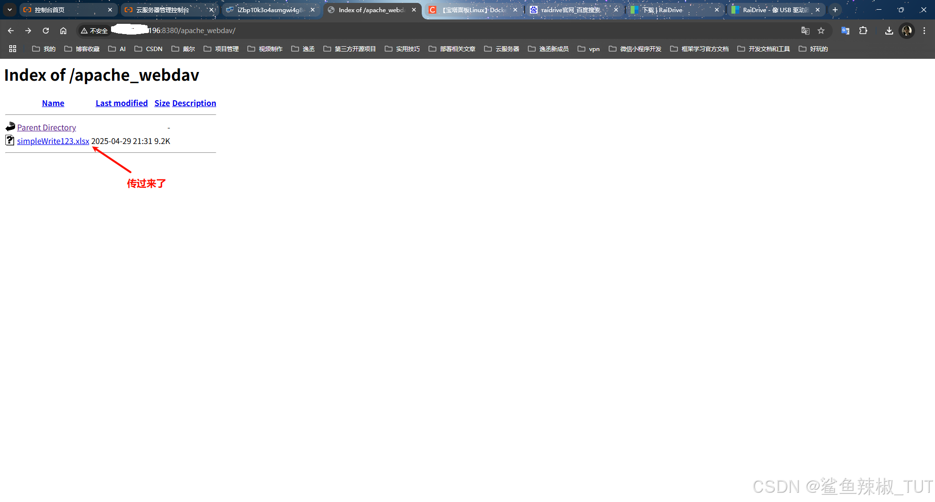 使用docker部署webdav实现Nas效果_docker webdav-CSDN博客