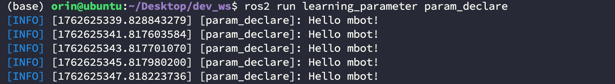 ROS2 Humble 笔记（九）参数 param_ros2 parameters-CSDN博客