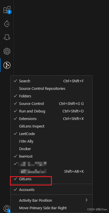 VScode操作栏找不到commits了怎么办（布局）_vscode commit不见了-CSDN博客