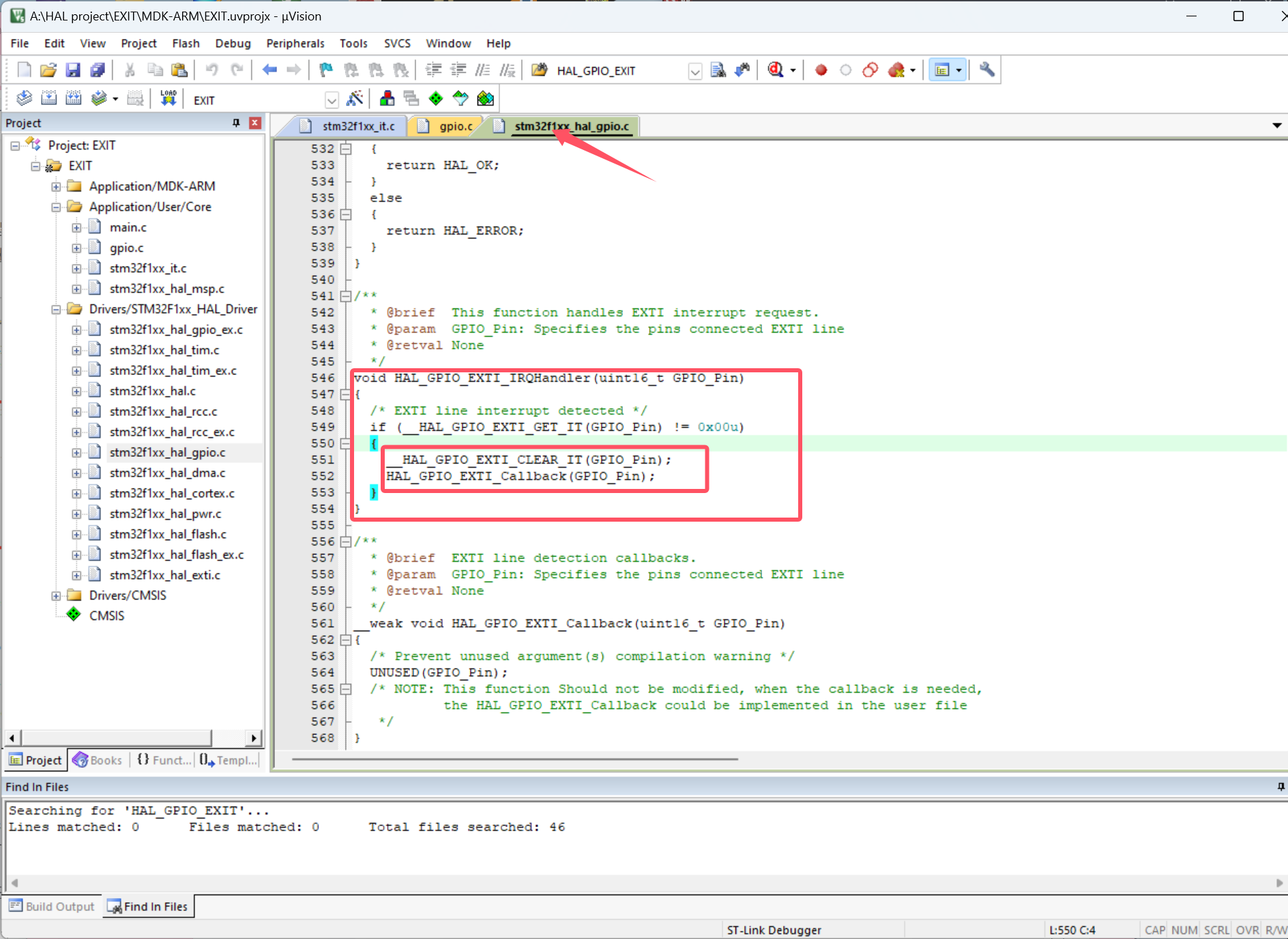 STM32CUBEMX--EXIT外部中断_stm32cubemx配置外部中断-CSDN博客