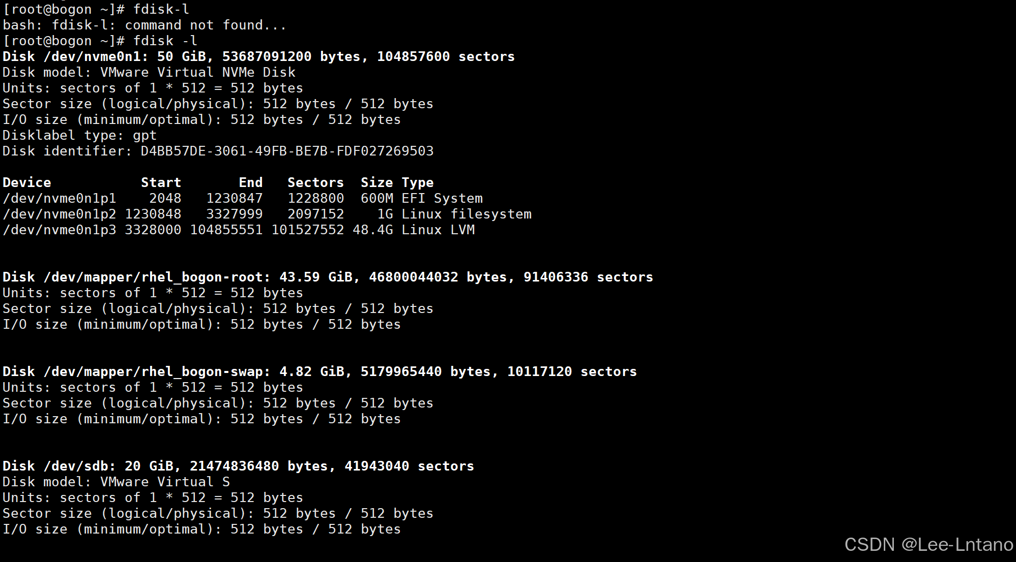 第一次综合实验（Linux添加sda磁盘，逻辑卷管理，创建交换空间）_创建sda-CSDN博客