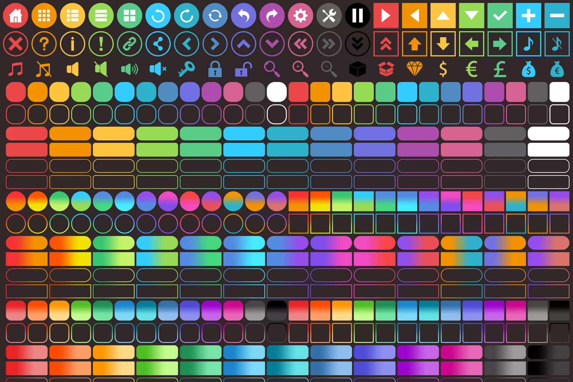 【Unity 图标资源包】6000+ Flat Buttons Icons Pack 为开发者提供了超过 6000 个扁平化风格的按钮图标，快速构建具有现代感的用户界面-CSDN博客