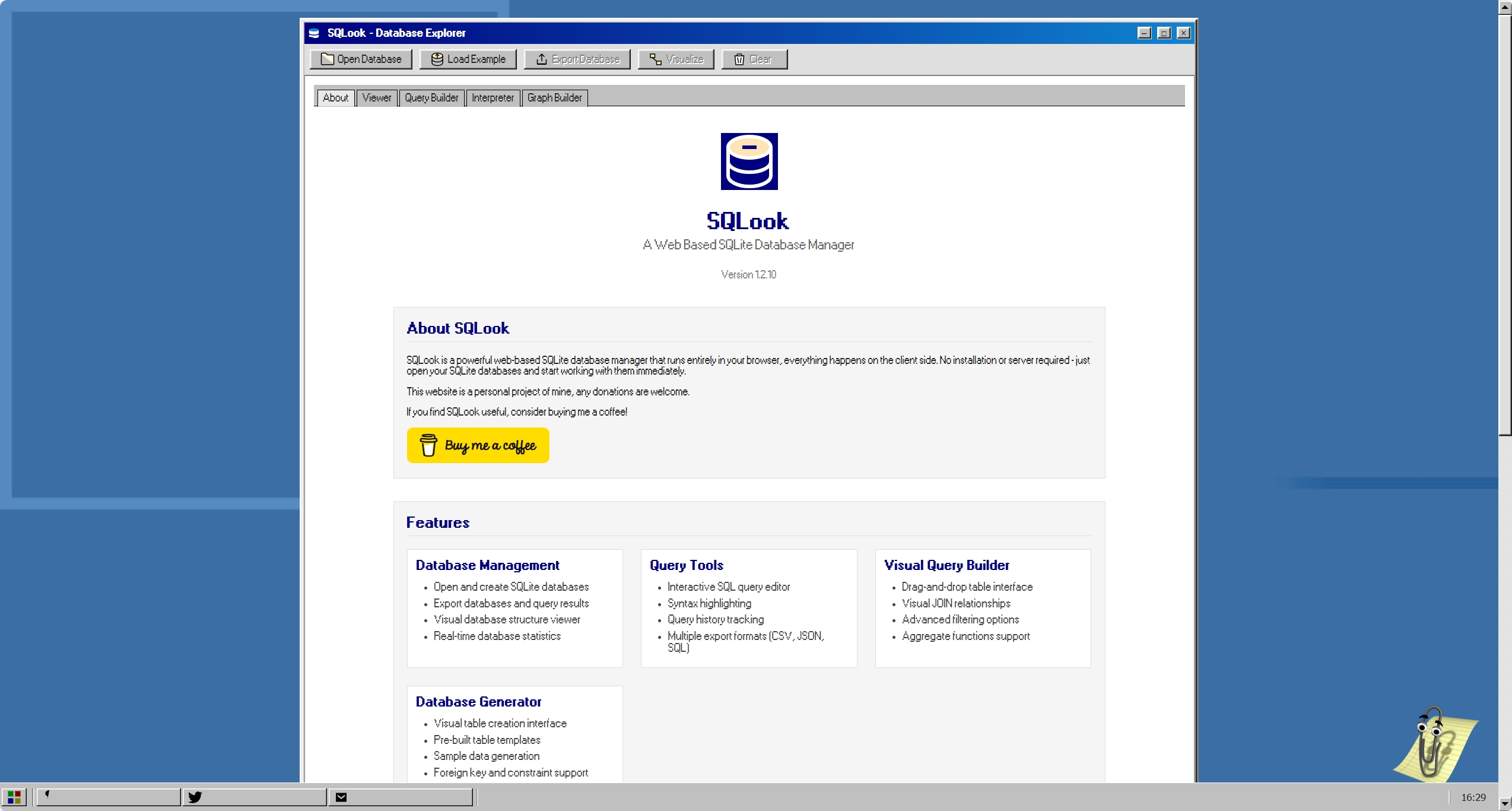 SQLook：一个充满复古风格的在线SQLite管理工具_在线sqllite-CSDN博客