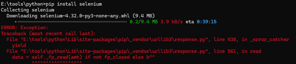 Python之selenium安装-CSDN博客