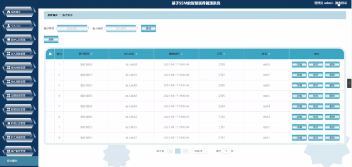 计算机毕业设计java基于的智慧医养管理系统 基于java技术的智慧养老与医疗一体化管理系统设计与实现 基于java架构的智慧医养融合管理系统