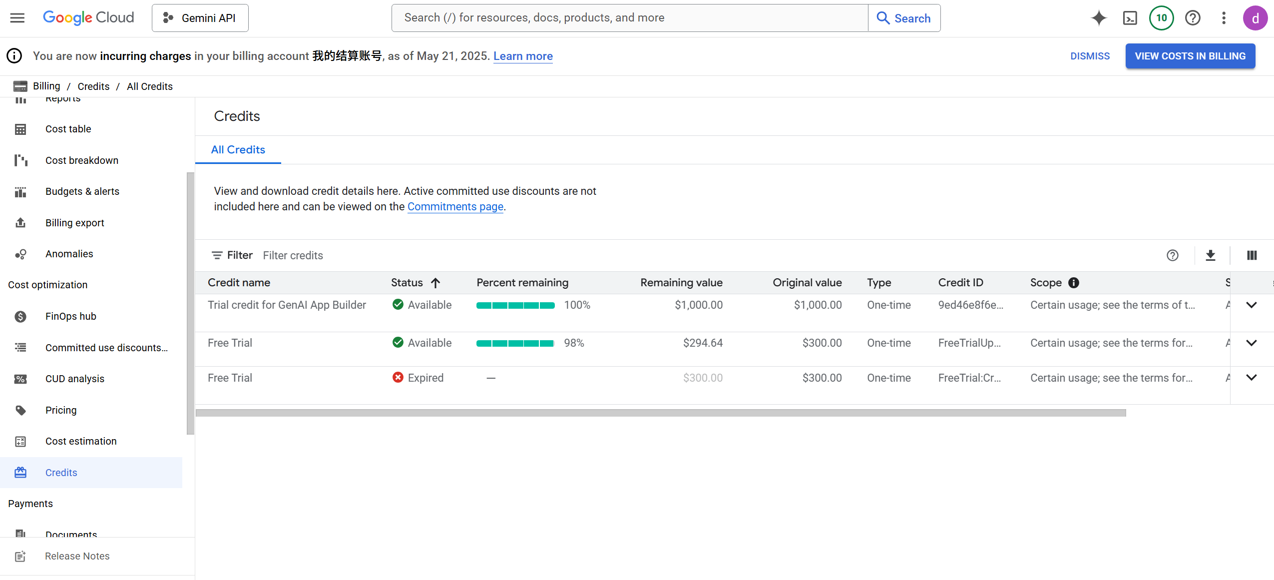 Google Cloud送的1000$请问是怎么回事儿_trial credit for genai app builder-CSDN博客