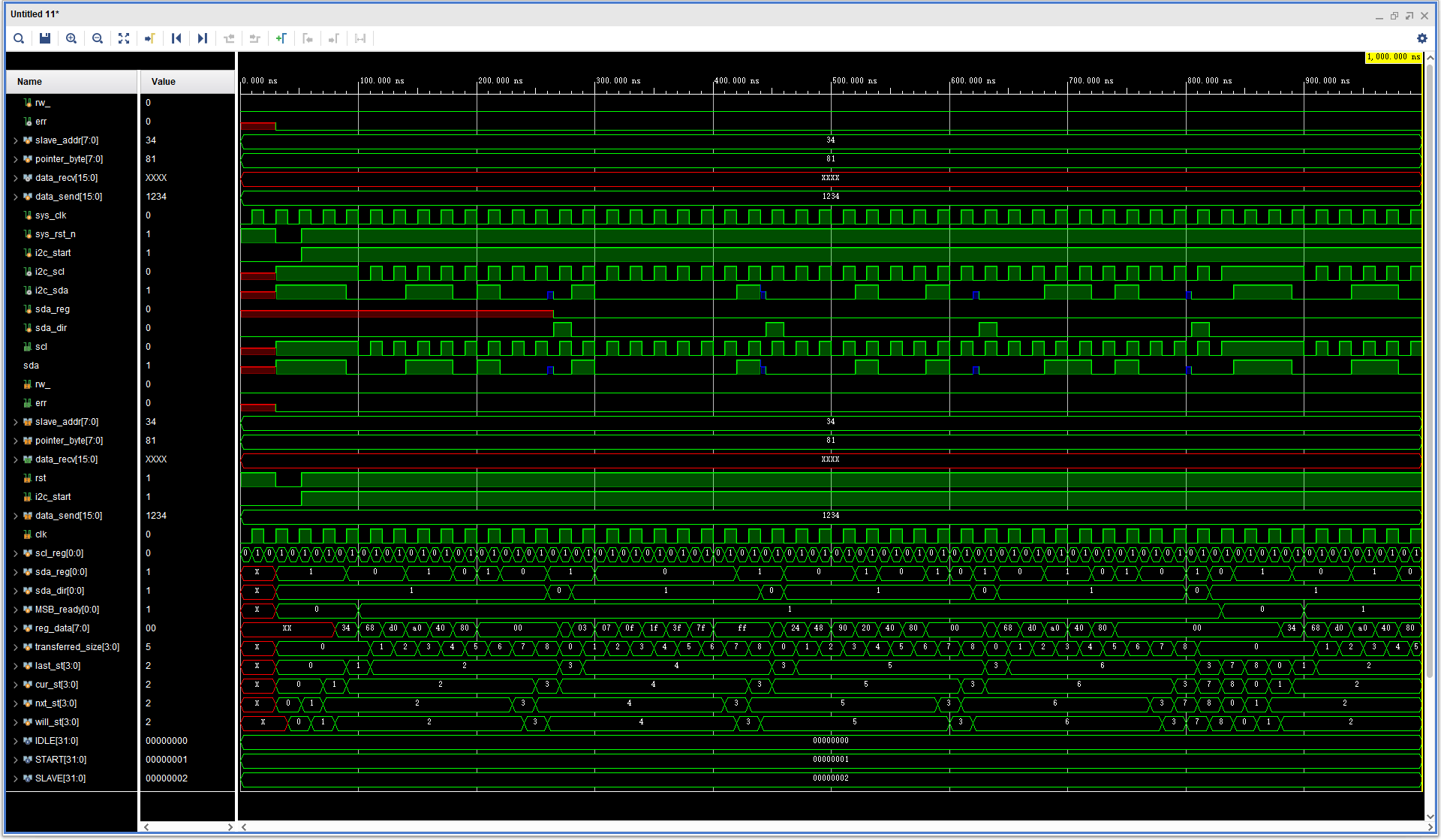 verilog 的i2c_verilog iic写个字节-CSDN博客