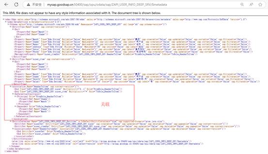 【Fiori学习笔记】OData深度实体（Deep Entity）测试_odata associations-CSDN博客