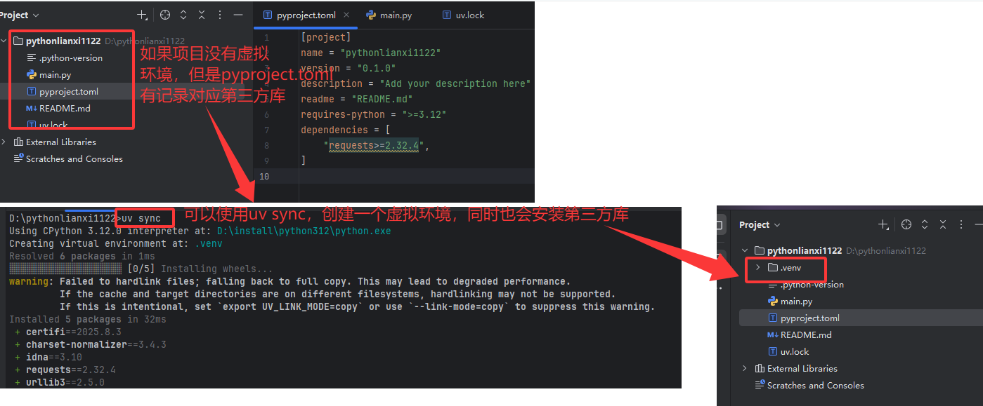 python的UV使用_pycharm uv-CSDN博客