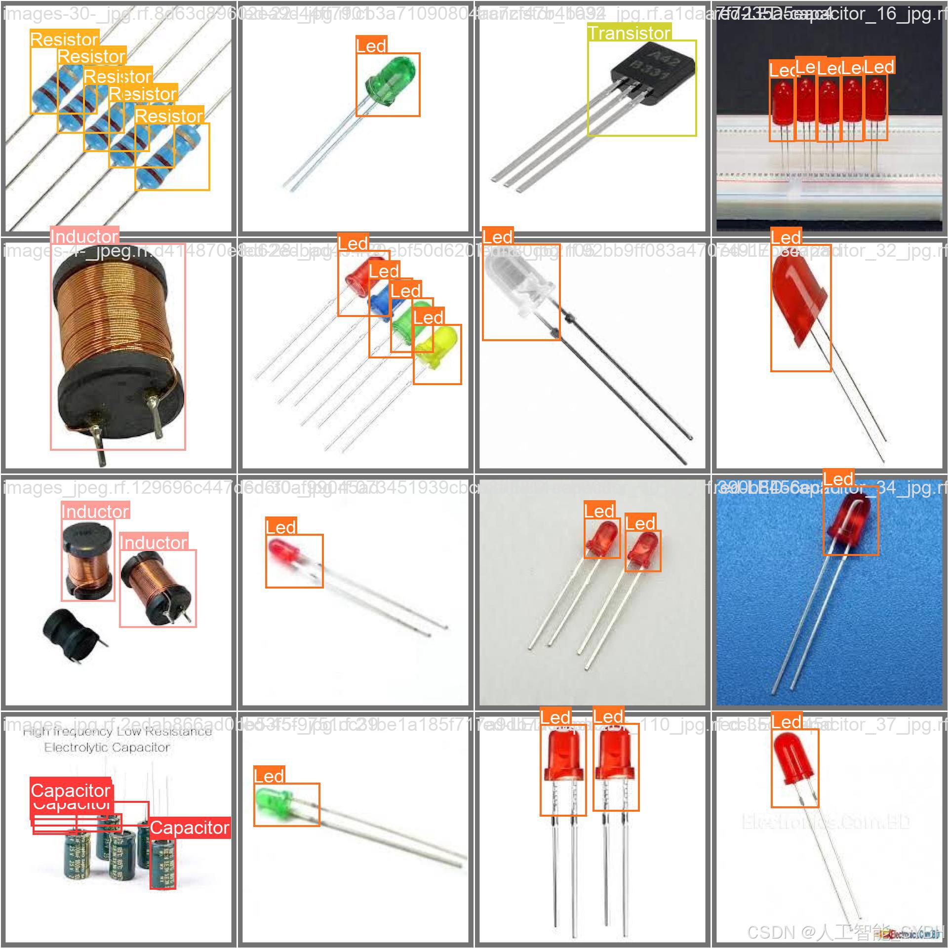 基于深度学习YOLOv10的电子元器件目标检测系统（YOLOv10+YOLO数据集+UI界面+Python项目源码+模型）_基于深度学习的电路板元器件目标检测研究-CSDN博客