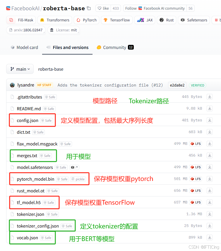 【基础解读】BERT+Roberta-base的下载与使用_下载roberta-base-CSDN博客