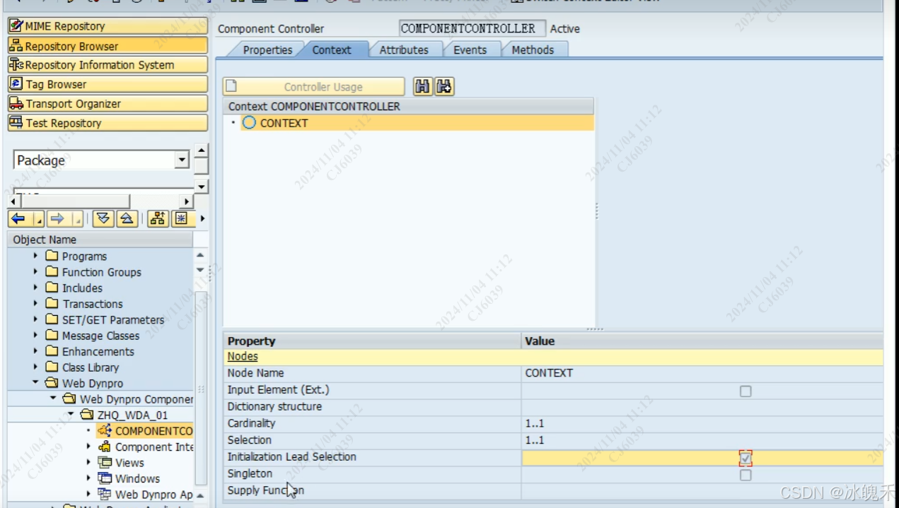 SAP ABAP开发学习——WDA 三 Context_abap wda开发培训-CSDN博客