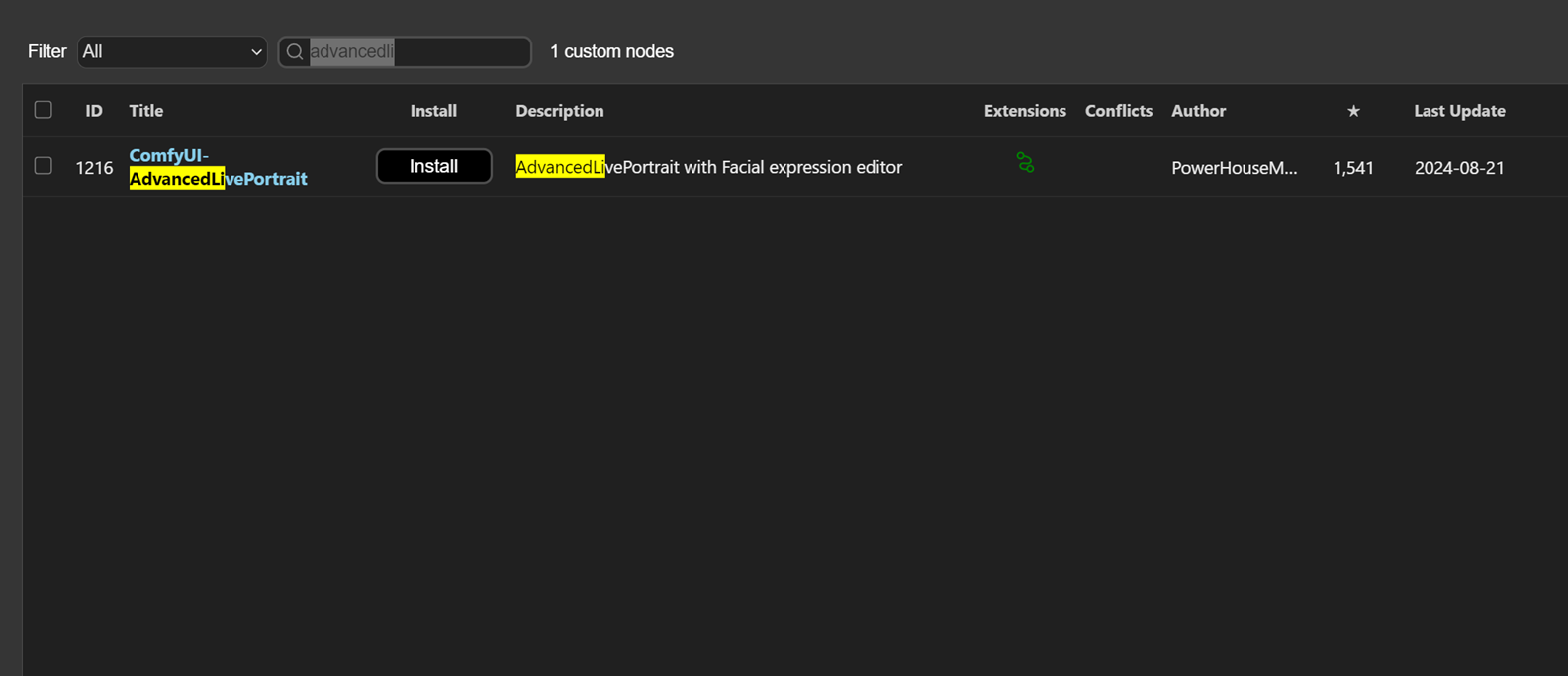 【ComfyUI专栏】ComfyUI AdvanceLive Portrait自定义节点-CSDN博客