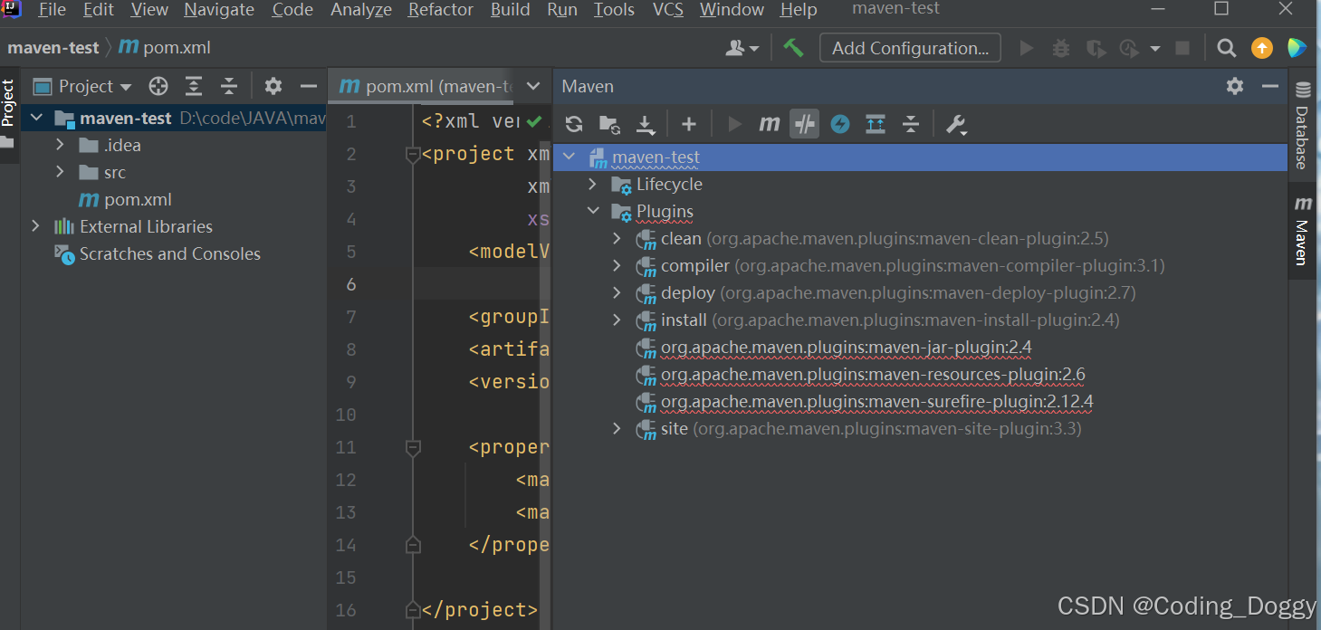idea中配置maven插件报错解决方案：使用mvn dependency:tree-CSDN博客