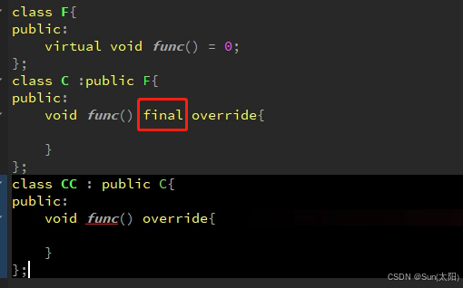 七、C++11常用新特性—final-CSDN博客