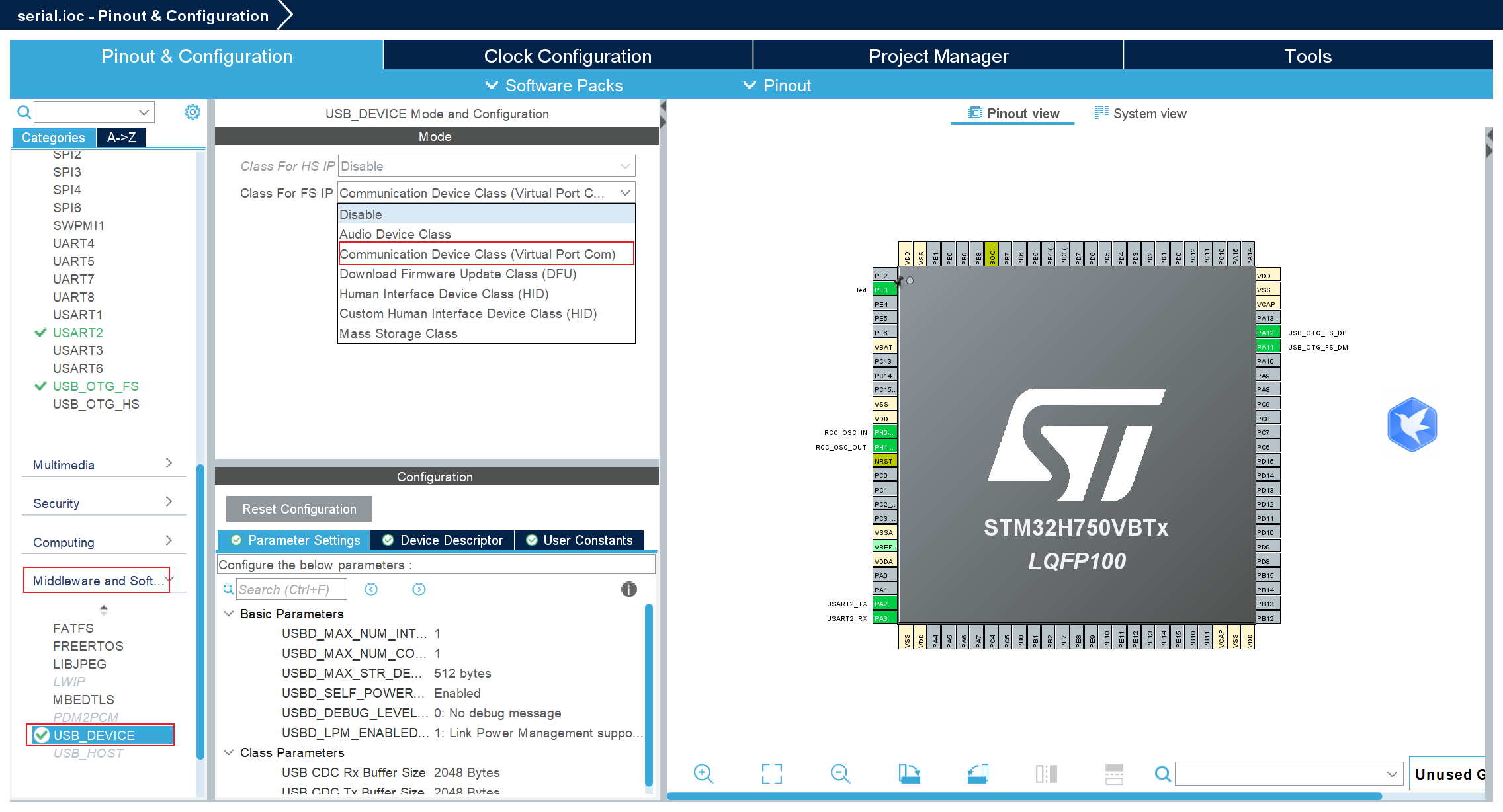 STM32 USB CDC控制LED开发实录：从编译错误到完美运行-CSDN博客