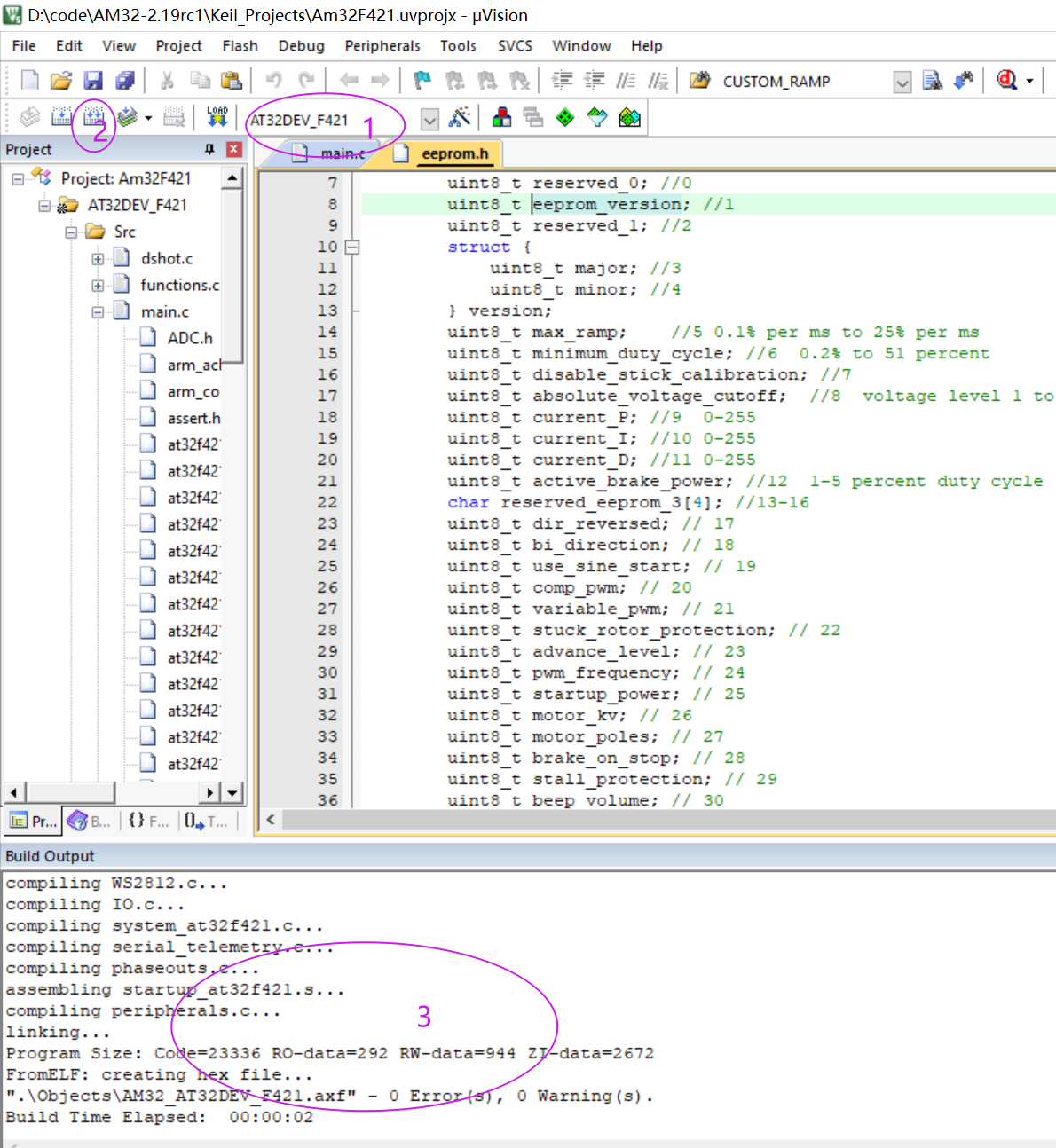 AM32电调学习-代码编译_am32编译-CSDN博客