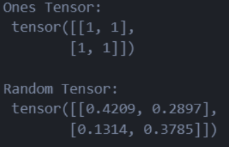 Pytorch-01张量-Tensor的基本认识和操作_python tensor-CSDN博客