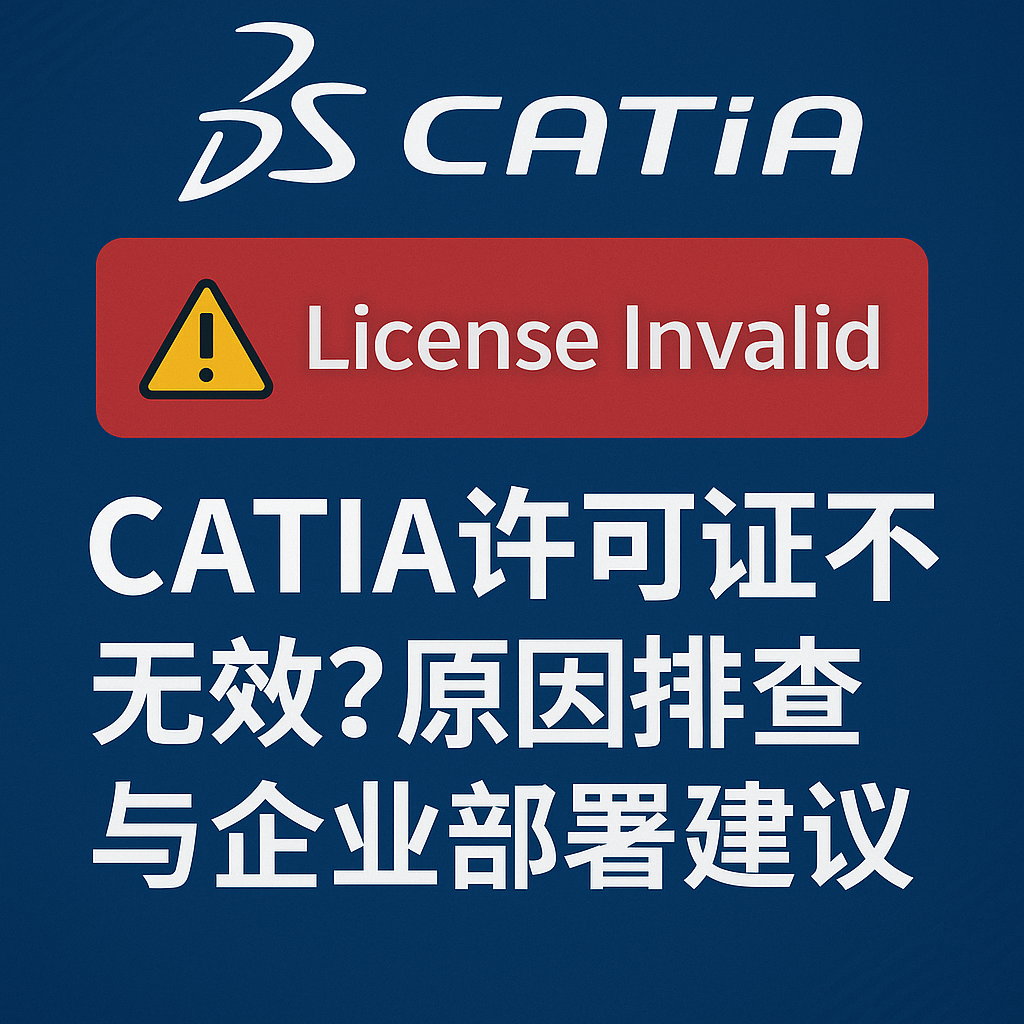 CATIA启动提示“许可证无效”？原因排查与企业部署建议_ds license server无法启动-CSDN博客