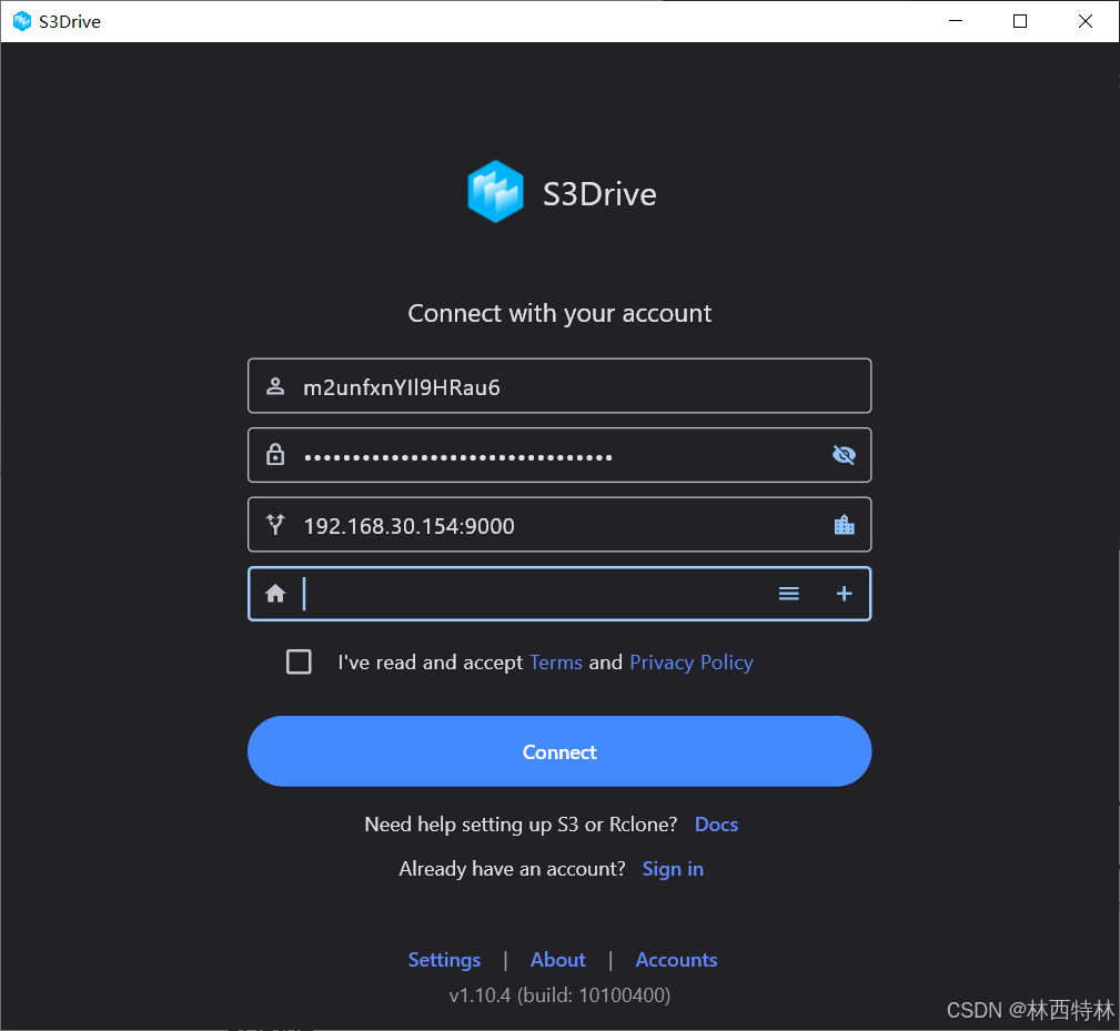 教程：Windows系统挂载MinIO方法--S3DriveApp-CSDN博客