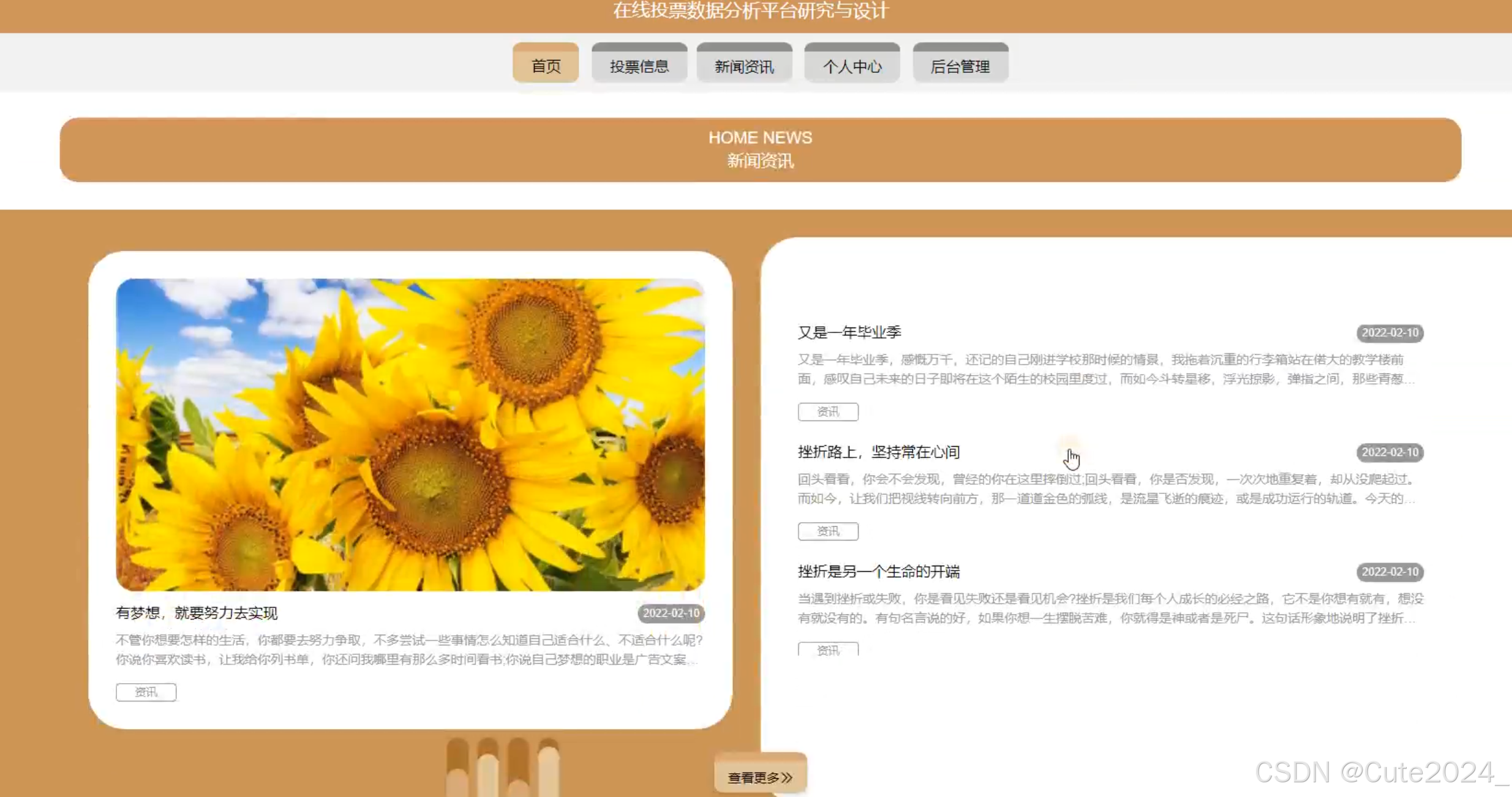 Springboot在线投票数据分析平台研究与设计8kxf0(程序源码数据库调试部署开发环境) Csdn博客