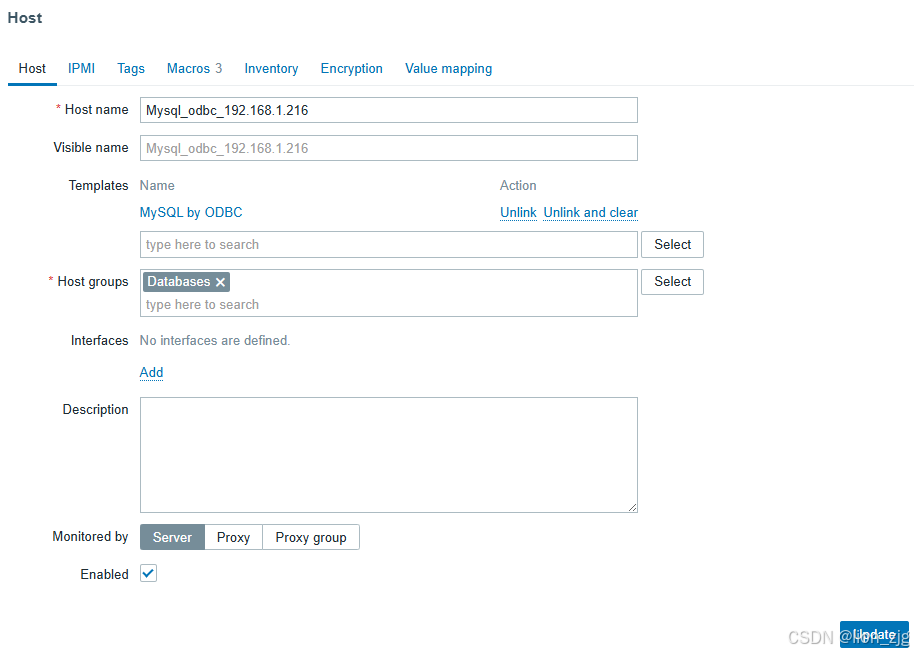 Zabbix7.0使用ODBC方式监控MySQL服务器_zabbix odbc-CSDN博客