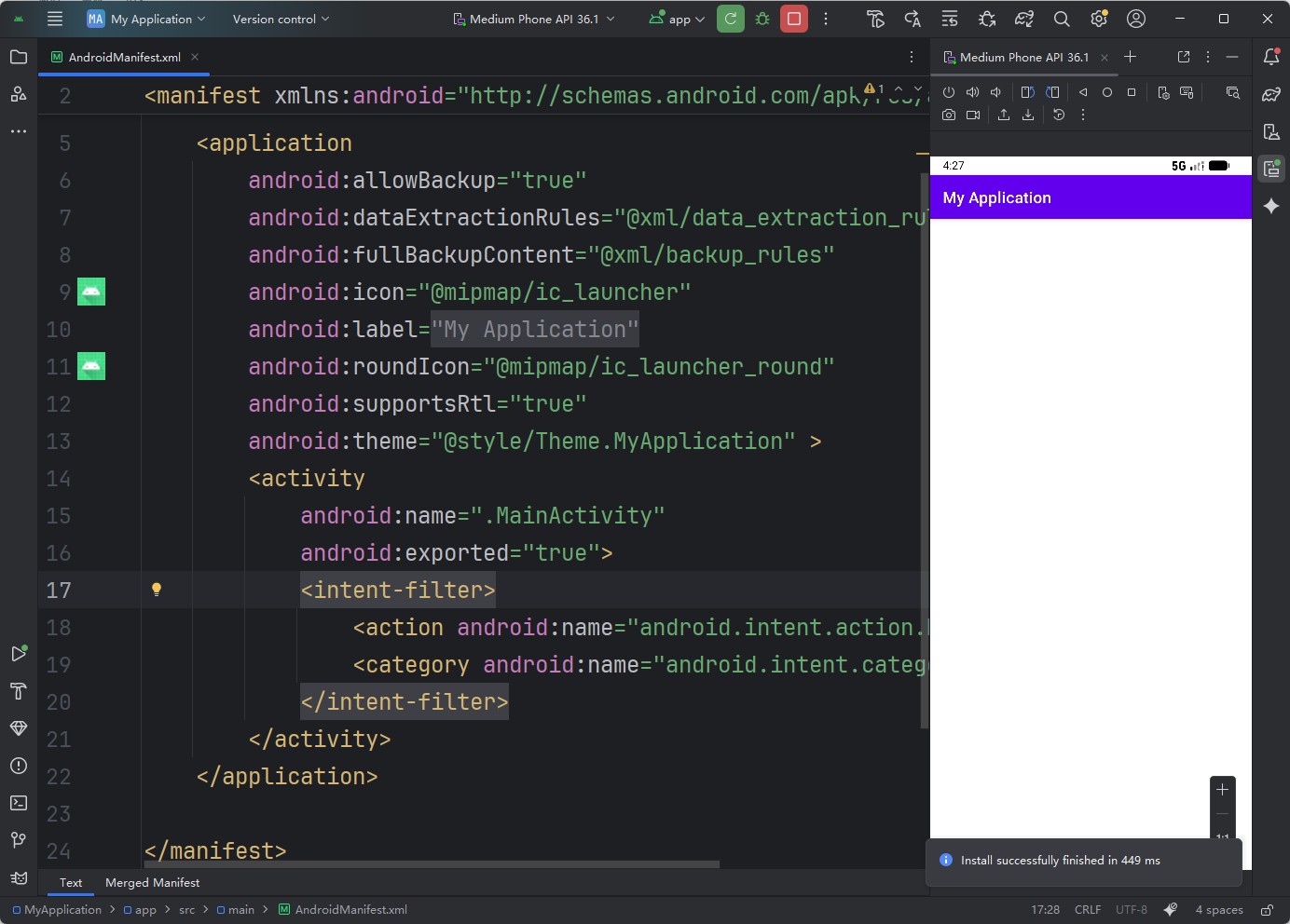 新版本Android Studio中Empty Activity无法创建Java项目_android studio新建项目选择empty activity后为什么不能选java-CSDN博客