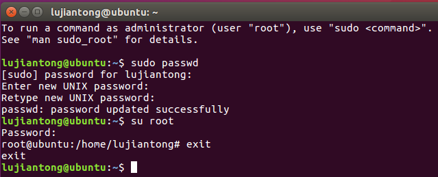 Linux-ubuntu-learning part-one_ubuntu启用root-CSDN博客