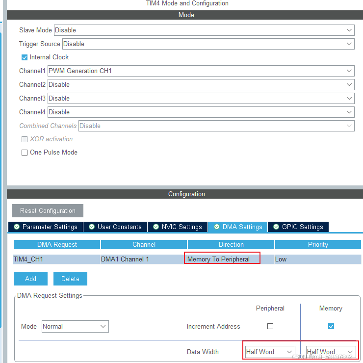 STM32F103使用PWM+DMA转运数据_stm32 pwm+dma-CSDN博客