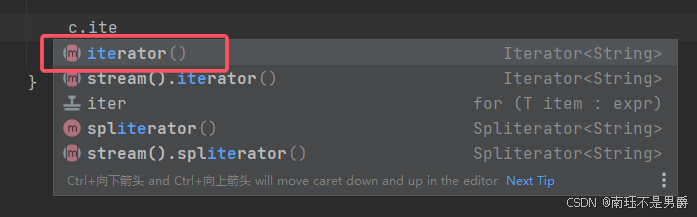 Java中collection集合的三种遍历方式 迭代器、foreach、lambda表达式java Collection遍历 Csdn博客