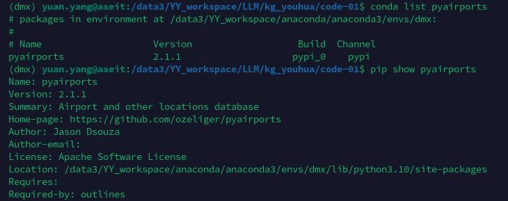 ModuleNotFoundError: No module named ‘pyairports‘_modulenotfounderror: no module named ...