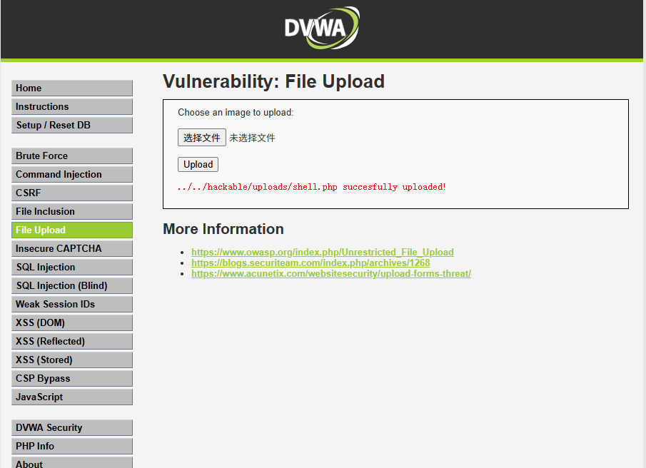 文件上传漏洞（File Upload Vulnerability）_vulnerability: file upload-CSDN博客