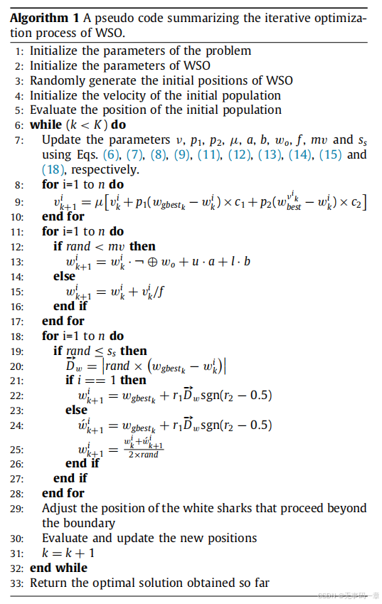 白鲨优化算法（WSO）优化BP神经网络原理及MATLAB代码复现-CSDN博客