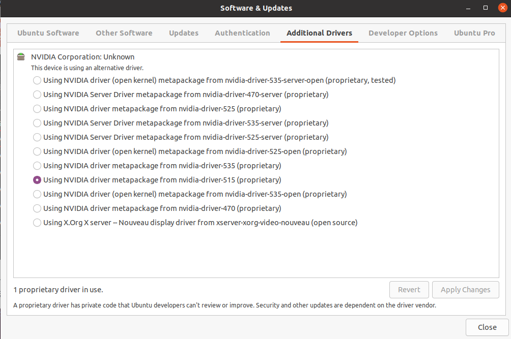 Ubuntu20.04安装Nvidia显卡驱动、cuda、cudnn_ubuntu 20.04安装nvidia驱动-CSDN博客