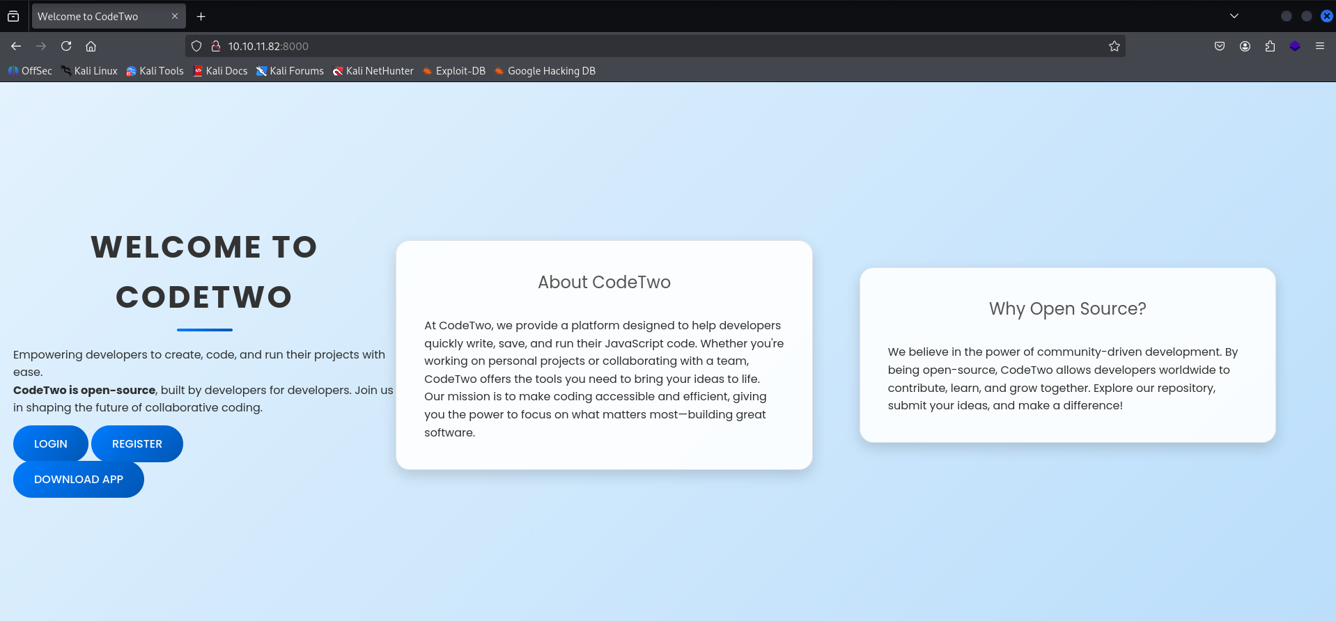 HTB Codetwo靶机实战记录：从js2py沙箱逃逸到Root权限