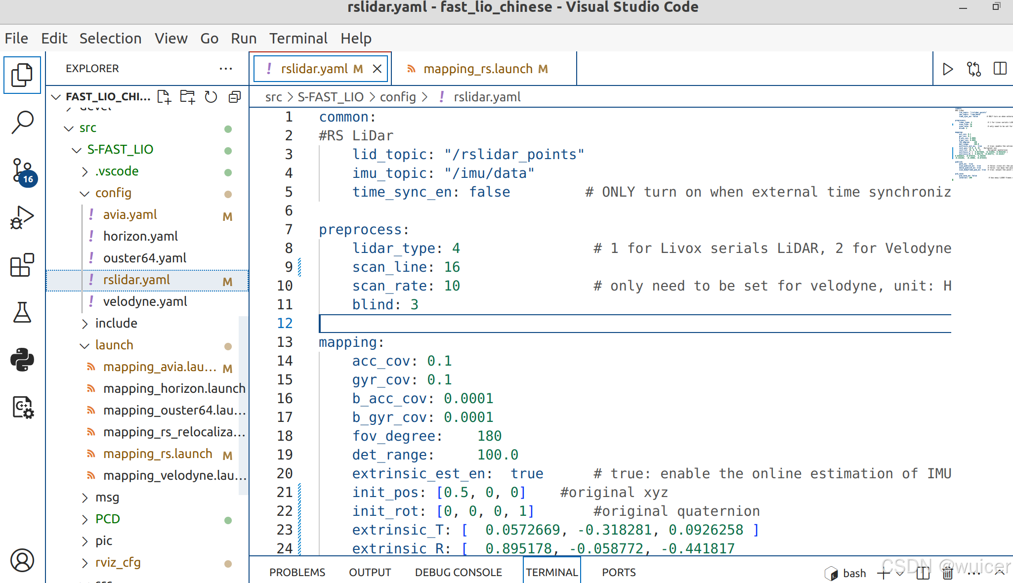 Rslidar使用FAST-LIO、LEGO-LOAM和DILO框架建图_fast-lio github-CSDN博客