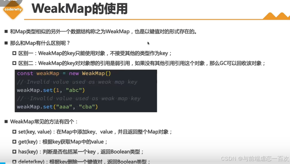 Set，WeakSet，Map，WeakMap介绍-CSDN博客