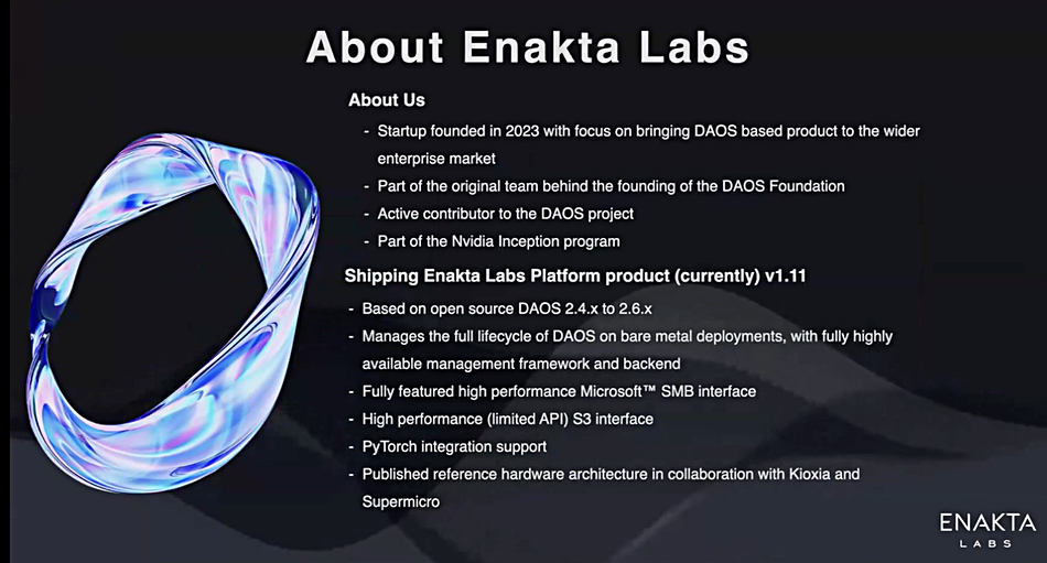 High-performance orphan child DAOS and Enakta Labs_high-performance ...