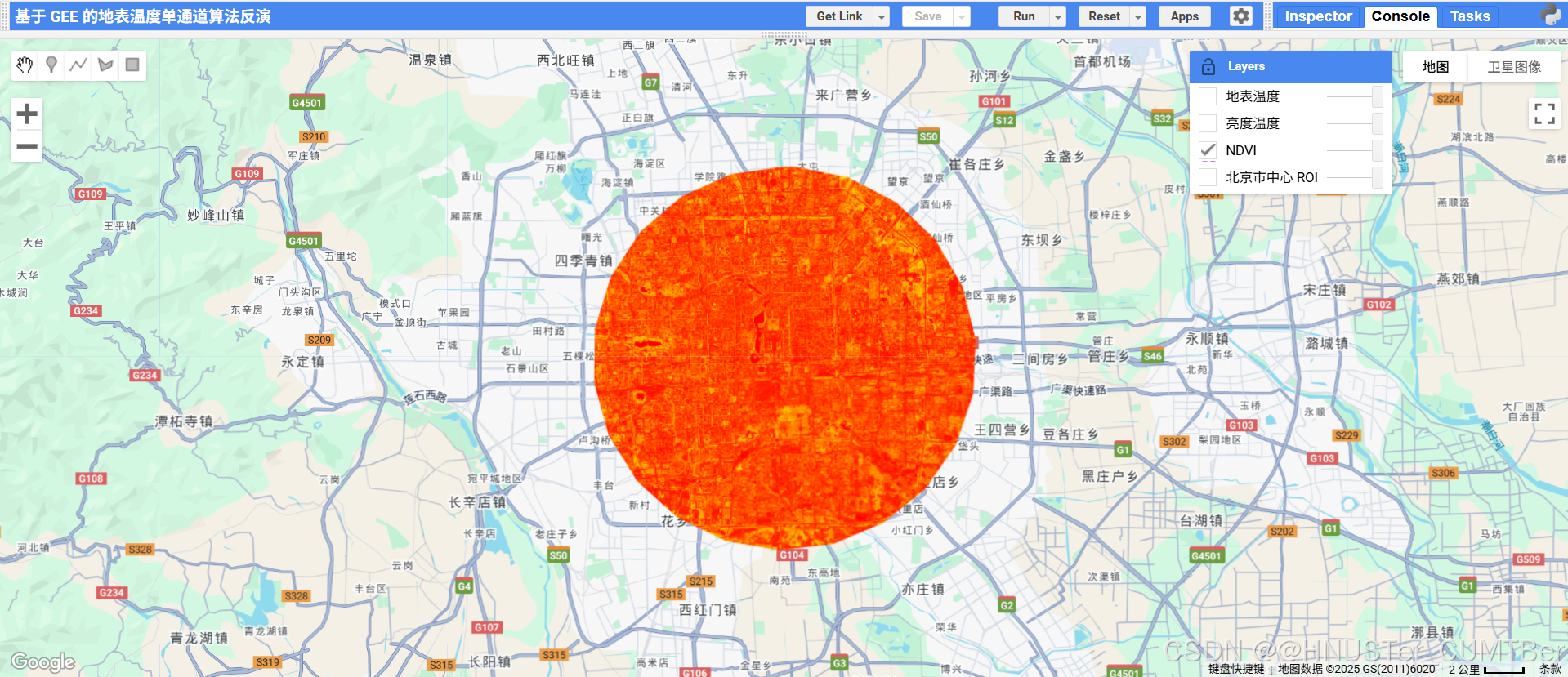基于 GEE 的地表温度单通道算法反演_gee反演地表温度-CSDN博客