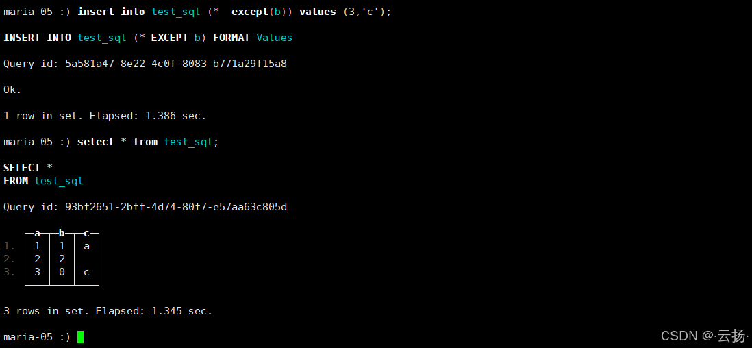 ClickHouse常用SQL操作实战指南-CSDN博客